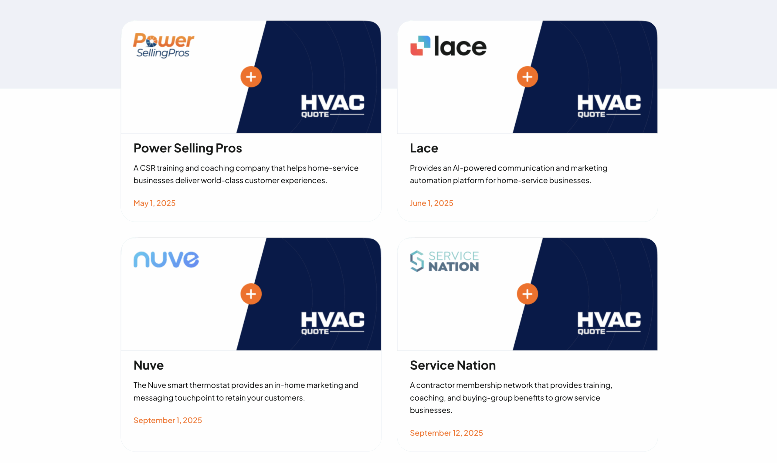 Trusted Partners - HVAC Quote